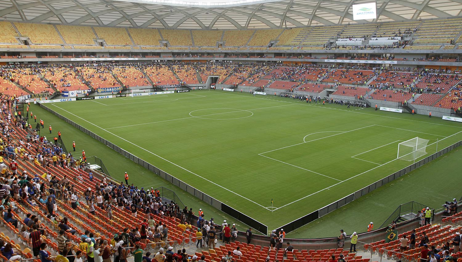 » AMAZONAS ATUAL - MP recomenda que eventos na Arena tenham 'padrão Fifa'