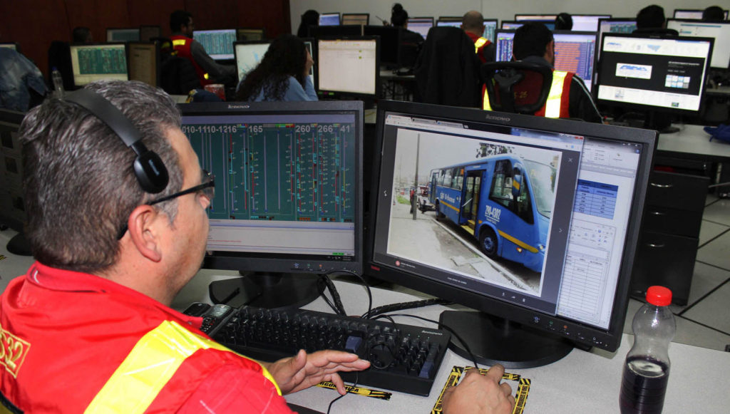 Gestão do sistema BRT em Bogotá é feita pelo poder público