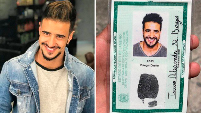 Ator Tarso Brant compartilha imagem do novo RG após mudança de gênero