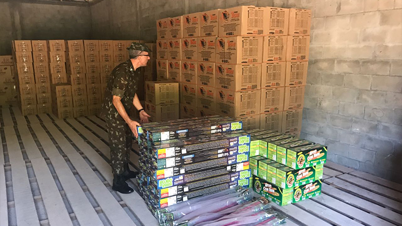 Exército apreende meia tonelada de explosivos na Amazônia Ocidental