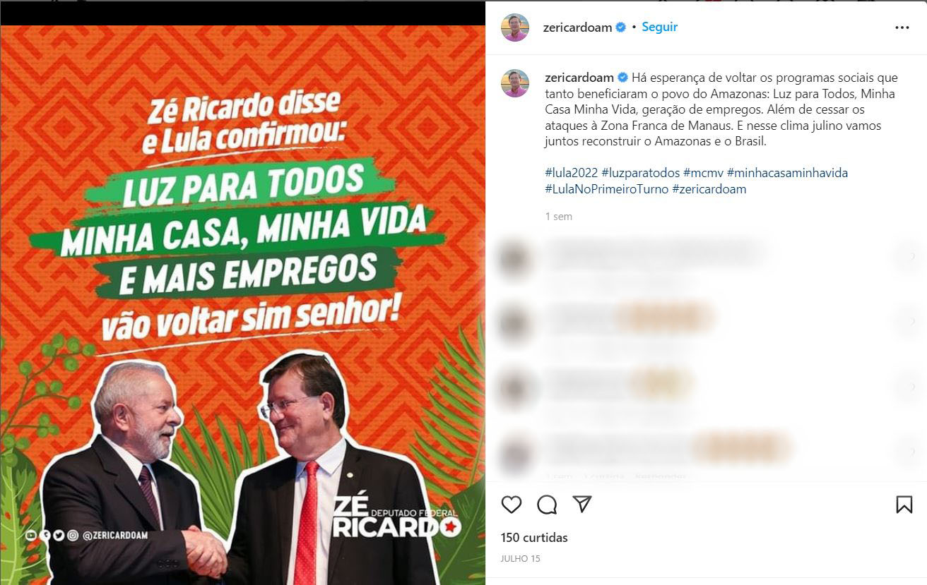 Políticos Do Am Se Dividem Entre Isenção E Apoio A Bolsonaro E Lula