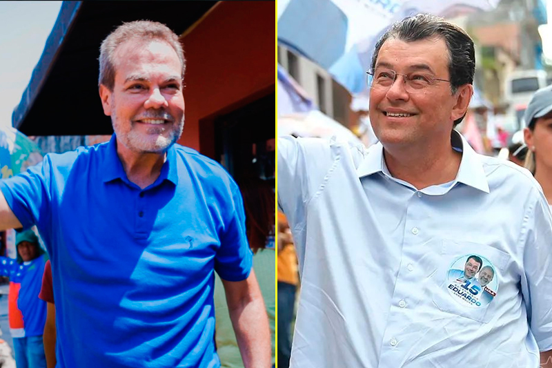 Henrique arrecada o mesmo valor de Braga para a campanha: R$ 7 milhões