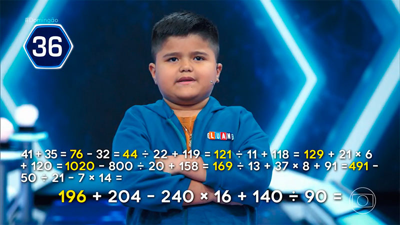 Luan Gama dá show no 'Pequenos Gênios', mas equipe é eliminada