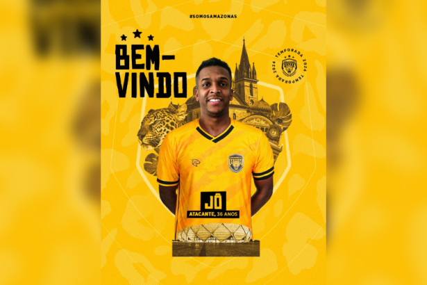 Aposentado, Jô é confirmado pelo Amazonas FC para disputa da Série B