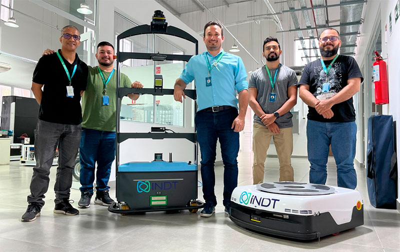 INDT inova e cria robôs autônomos com tecnologia 100% nacional